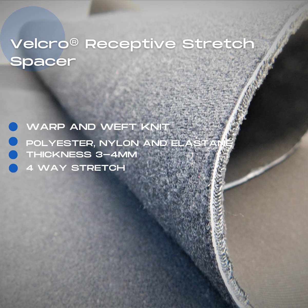 Velcro® Receptive Stretch Spacer - Innovation for Orthopaedic Supports
